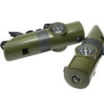 7 in 1 Multi-functional Survival Whistle Outdoor Professional Emergency ...