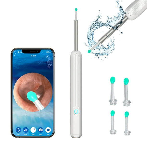 Ear Cleaner,Rechargeable Ear Cleaner Wireless Ear Wax Remover Visual ...