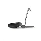 Mainstays Stainless Steel Spoon Rest and Pot Lid Holder Black Metal ...