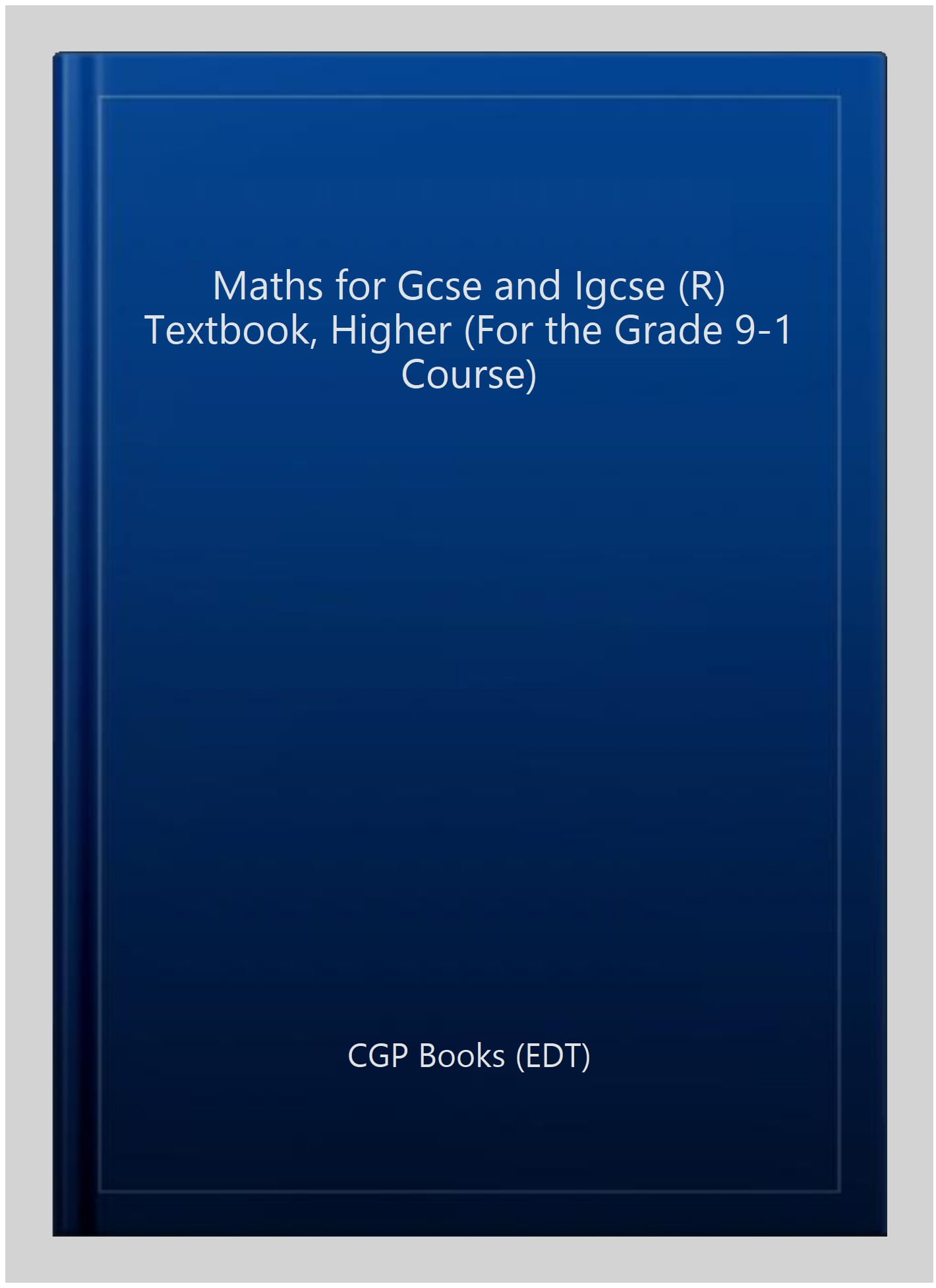 Maths For Gcse And Igcse (R) Textbook, Higher (For The Grade - Walmart.com