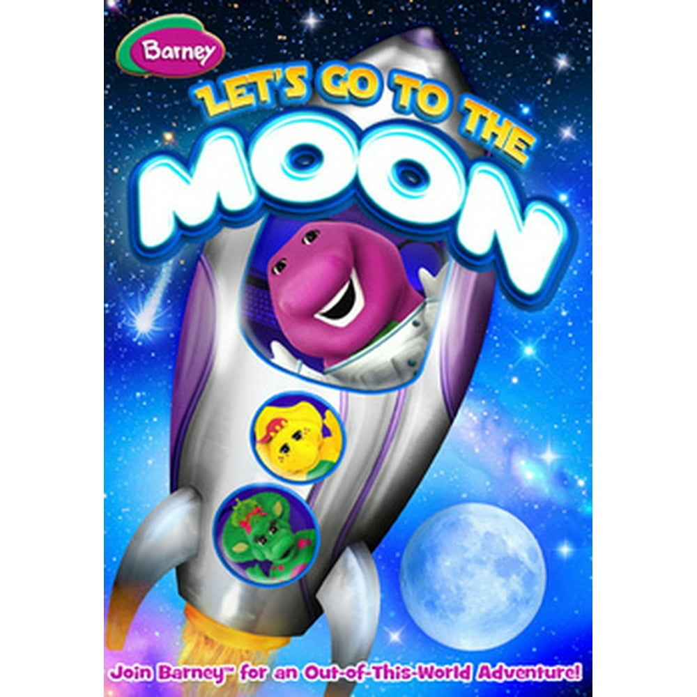 Barney Lets Go To The Moon Dvd
