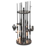 Rush Creek 16 Rod Freestanding Fishing Rack - Walmart.com