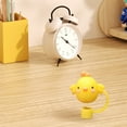 Chick Shaped Straw Topper Cup Accessory Leak Proof Plug Cartoon ...