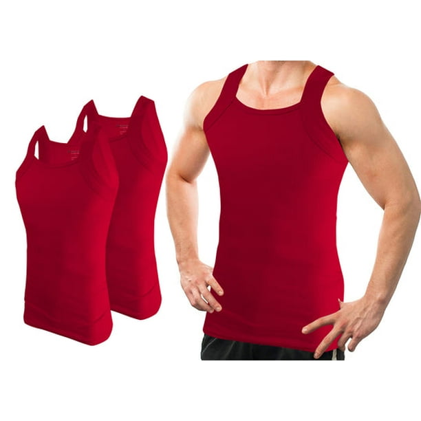 Different Touch 2 Pack Assorted Colors G-unit Tank Tops Square Cut ...