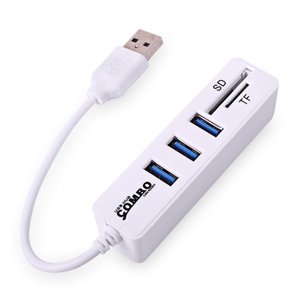 JDL-HSD5 USB Hub Combo Splitter 3/6 puertos USB 2.0 opcional | Walmart ...