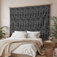 Black White Striped Tapestry for Bedroom Wall Hanging Tapestry ...