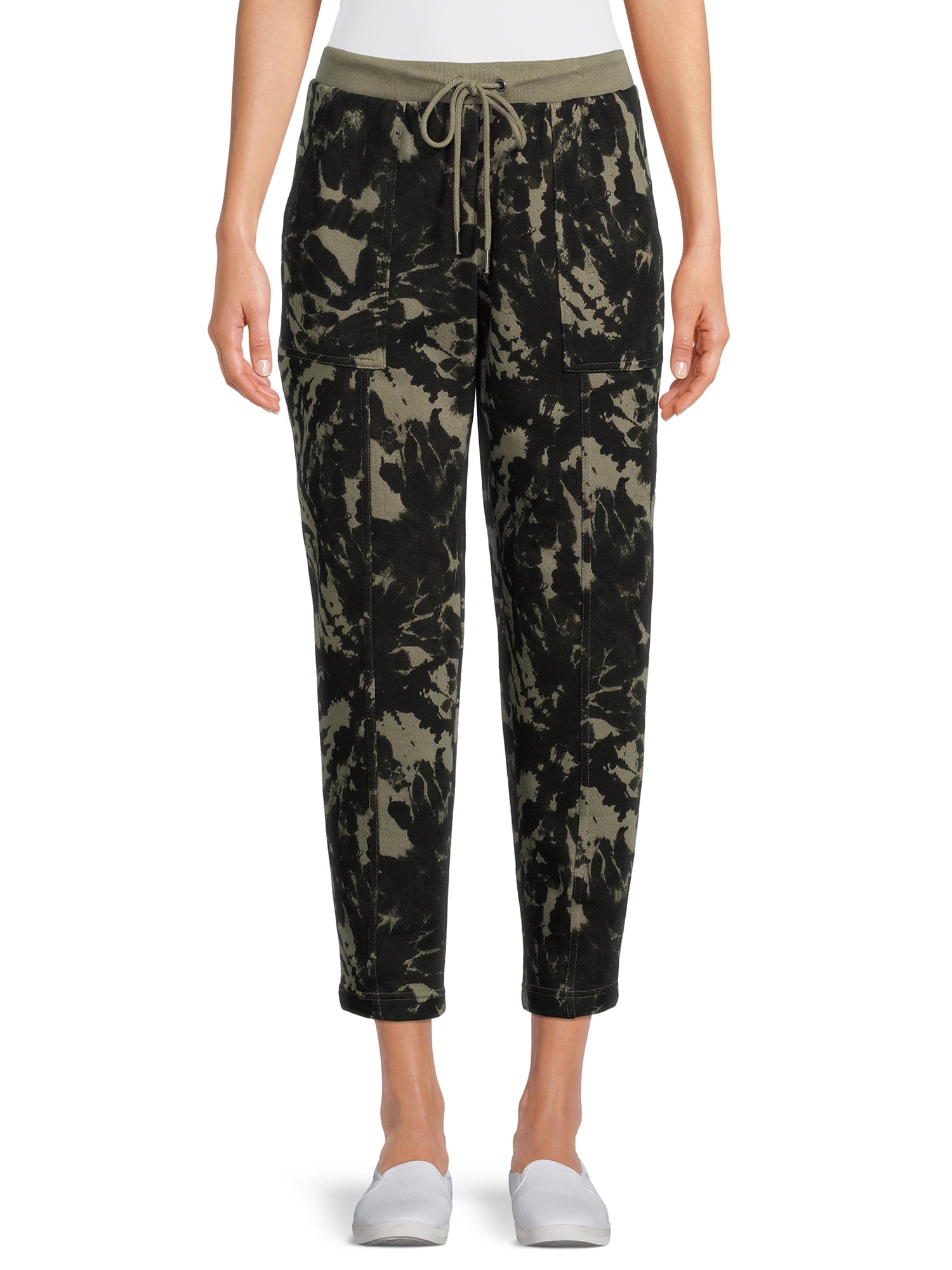 Time and Tru Women's Print Sweatpants - Walmart.com