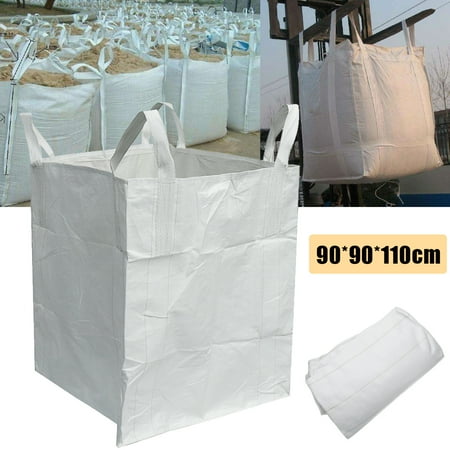 1/4Pcs Heavy Duty FIBC Bulk Super Sack Ton Bag 2200LBS Top Flat Bottom ...