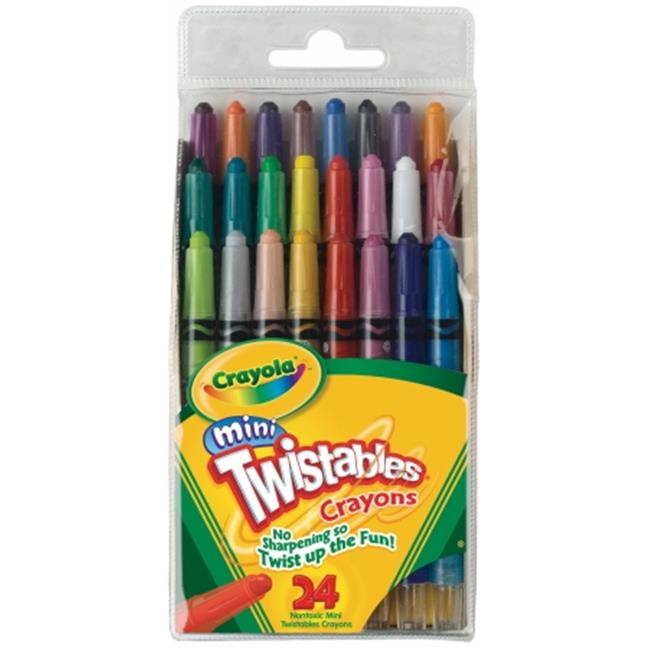 Crayola Mini Twistables Crayons 24/Pkg - Walmart.com