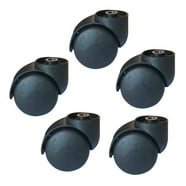 Soontrans Heavy Duty Office Chair Wheels, 5Pack Rubber Caster Wheels ...