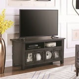Transitional Dark Grey 48" TV Console - Walmart.com