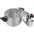 Pressure Cooker, 9.51Qt Stainless Steel Pressure Pot, 60Kpa High ...