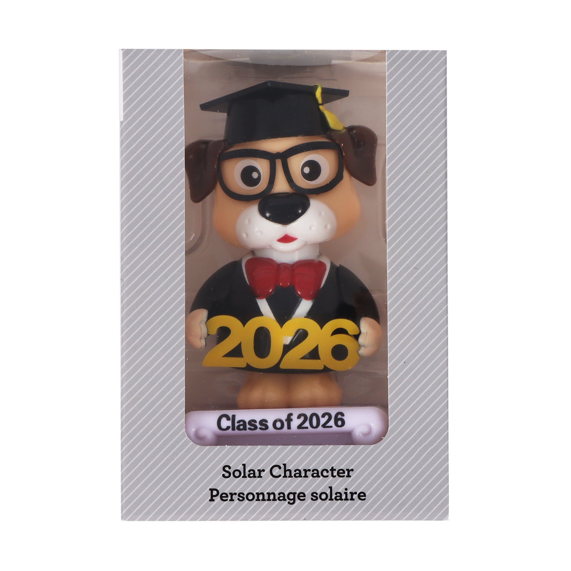 Click here for Way-To-Cel Pl Graduation Gift Dog Solar Character... prices