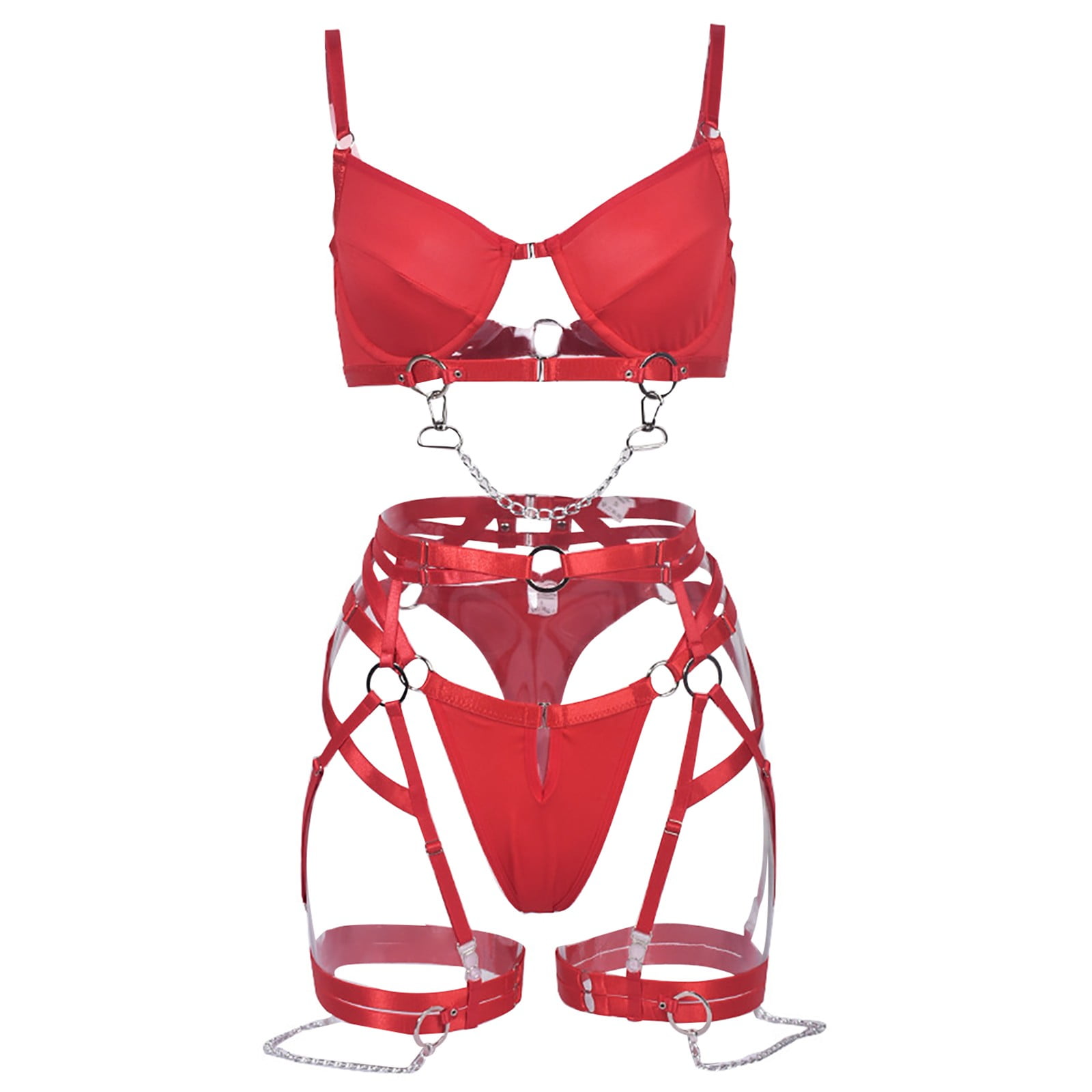 Aayomet Plus Size Lingerie Lingerie Set Sex Lace Outfit Bra And Pantie Nightie Lingerie Metal