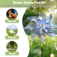 10X Bird Repellent Reflective Windmill Anti Bird Wind Spinner for ...