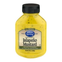 Silver Spring Jalapeno Mustard, Spicy Heat, 9.5 oz - Gluten-Free ...