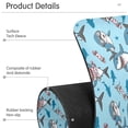 2 Pack Cartoon Sharks with Skateboard Faucet Mat for Kitchen Sink 30 ...