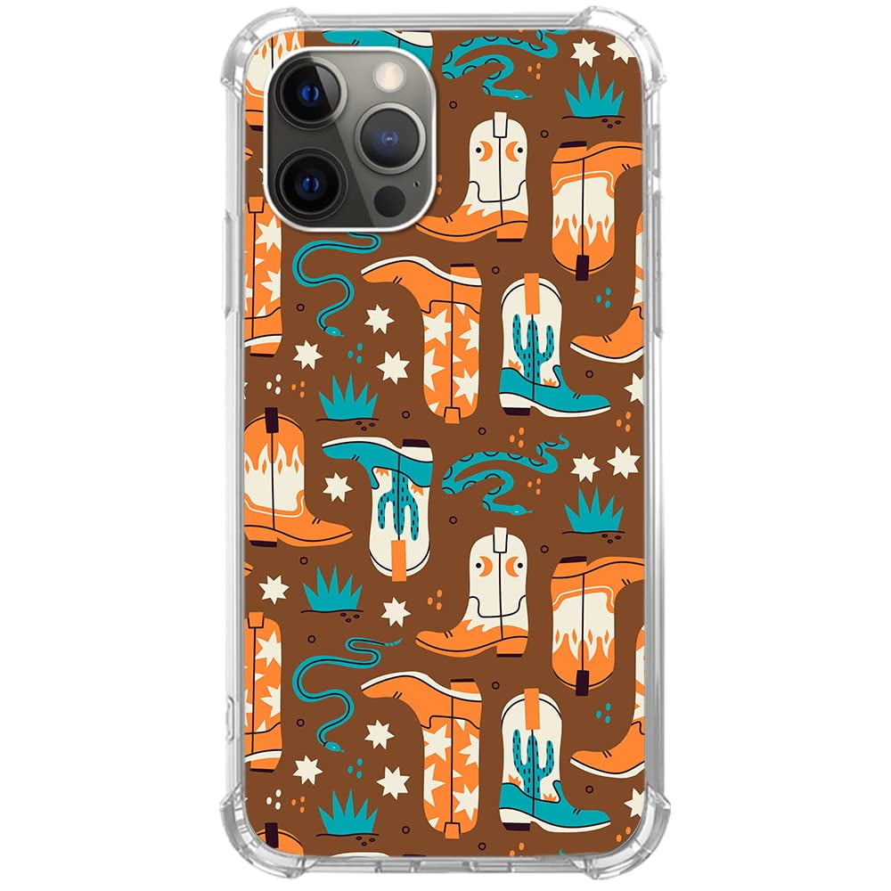 Cowboy Boots Case for iPhone 11 Pro Max,Aesthetic Art Design TPU Shock ...