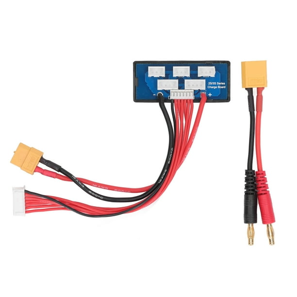 Parallel Charging Board, Silicone Cable Firm Connection Balance Charger Boards XT60 Banana For ...