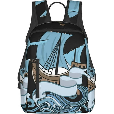 Marine And Nautical 6 Work Backpack Cool Backpacks For Men Girls Kids ...