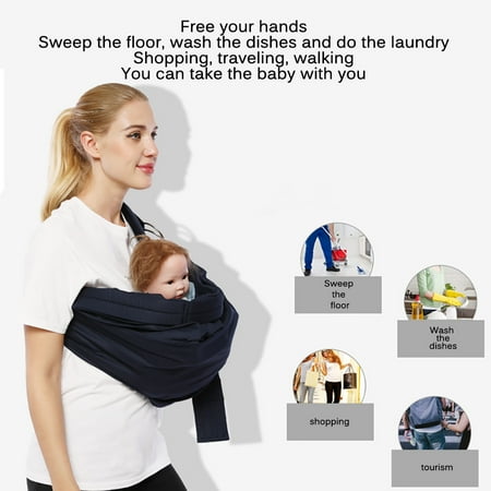 Newborn Baby Carrier Swaddle Infant Kangaroo Bags Adjustable ...