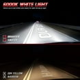 2-Side 9007 LED Headlight Bulbs Kit HB5 High Low Dual Beam 6000K Super ...