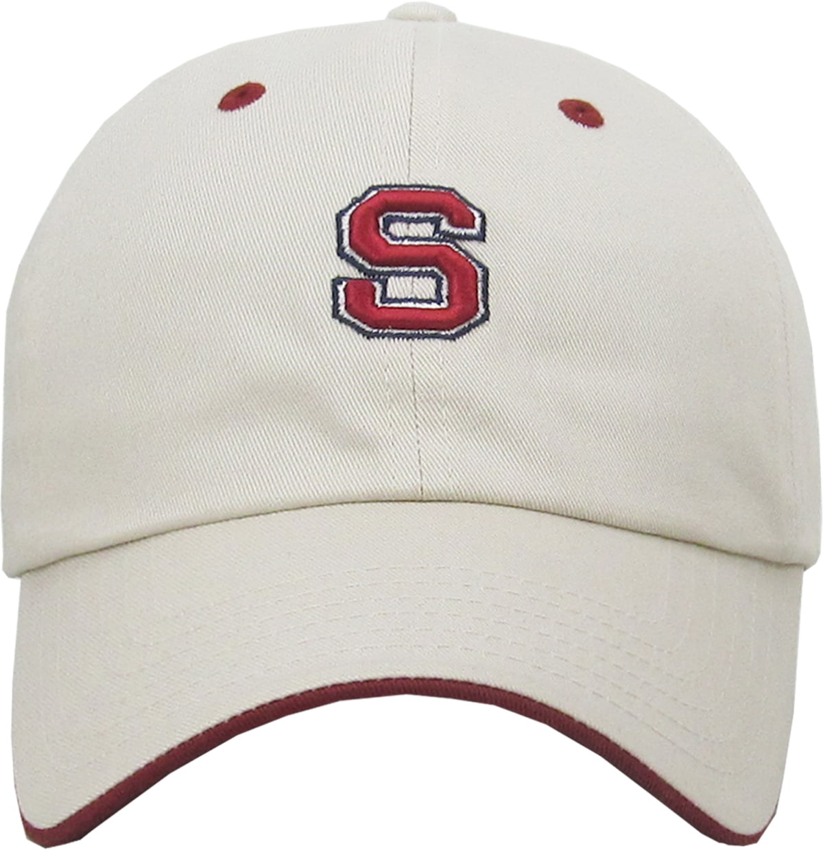 ABC Letter Initial Embroidery Adjustable Dad Hat Cotton Baseball Cap ...