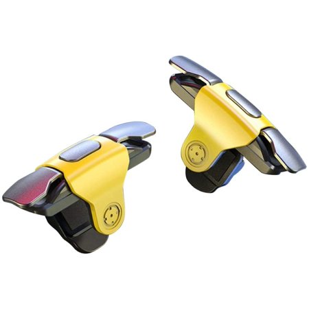 Metal Game Button, 2Pcs S03 Metal Buttons Mobile Games Shooting Trigger ...
