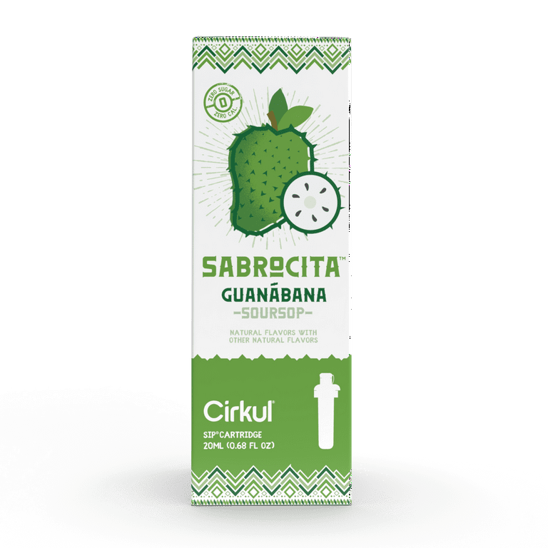Cirkul Sabrocita Soursop Flavor Cartridge, Drink Mix,, 52% OFF Cirkul Sabrocita Soursop Flavor Cartridge, Drink Mix,, 52% OFF