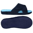 Litfun Women's Fuzzy Slippers Adjustable Terry Cloth Indoor Slippers ...