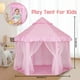 SHANNA Princess Castle Playhouse Tent for Girls with LED Star Lights ...