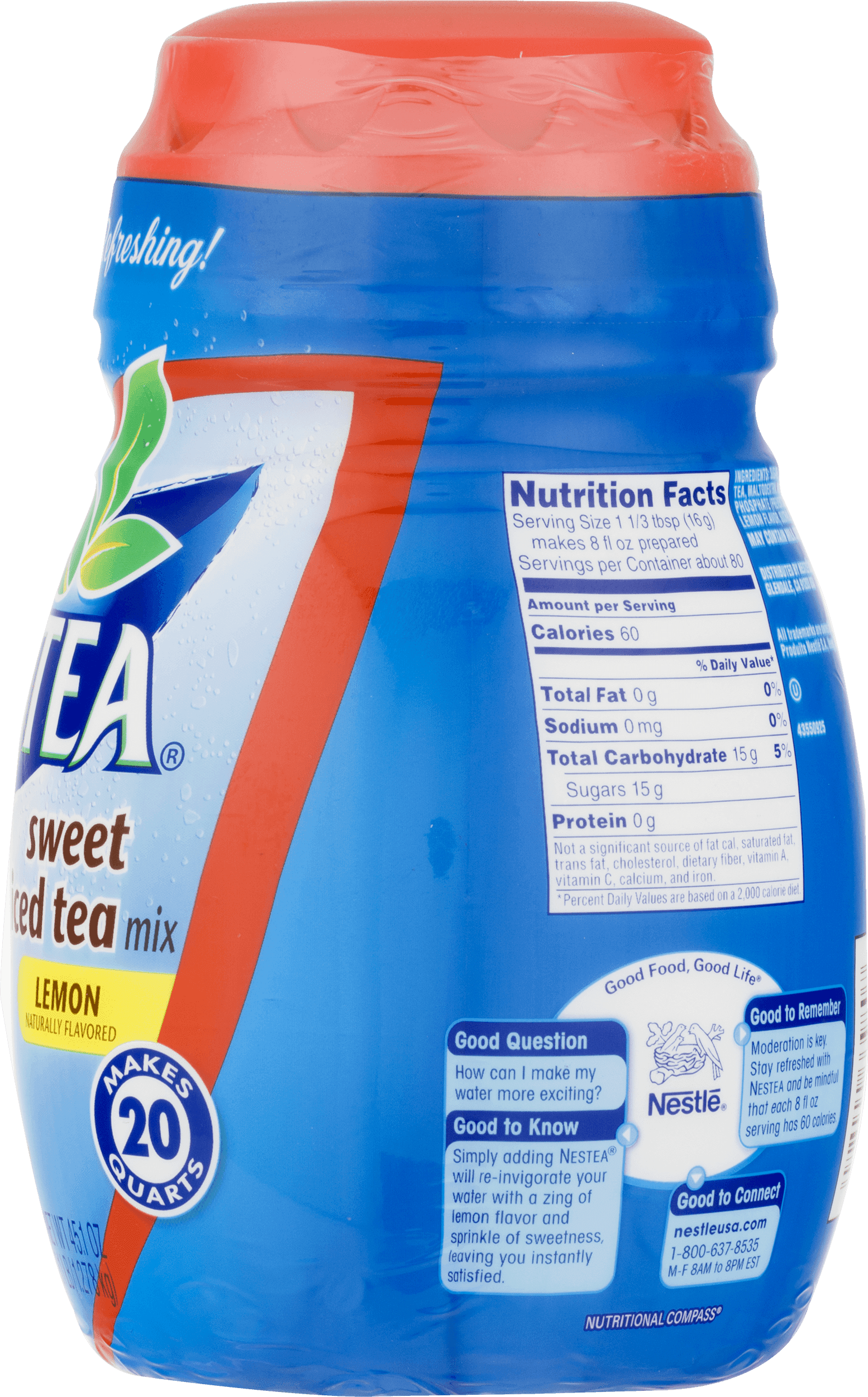 Nestea Iced Tea Nutrition Facts