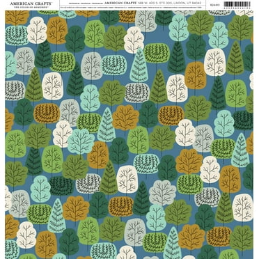 DCWV Single-Sided Cardstock Stack 12"X12" 48/Pkg-Chateau Lavender, 24 ...