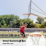 Outdoor Metal Basketball Nets, Galvanized Steel Chain with 12 Hooks ...