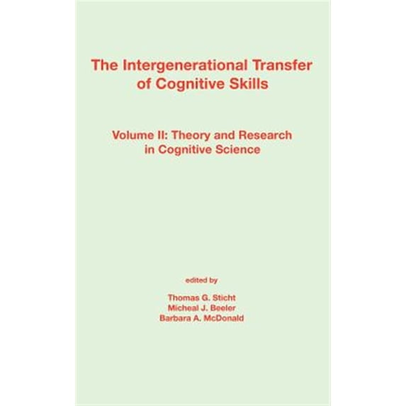 Pre-Owned Cognition and Literacy: The Intergenerational Transfer of ...
