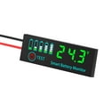 RUISINERY Efficient 18650 Battery Levels Indicators Tester LED Display ...