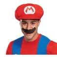 Guvpev Mario Costume, Men's Mario Deluxe Adult Costume with Hat and ...