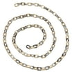 ALEXCRAFT 16.4Feet Gold Plated Brass Curb Chain Twisted Chunky Link ...