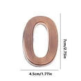 SSZMDLB under $5 House Numbers, House Numbers, Self-Adhesive Metal ...
