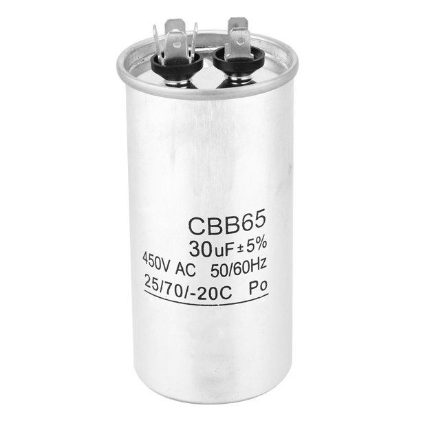 CBB65 30UF 450V Condensateur Démarreur Moteur Homopolaire Condensateur ...