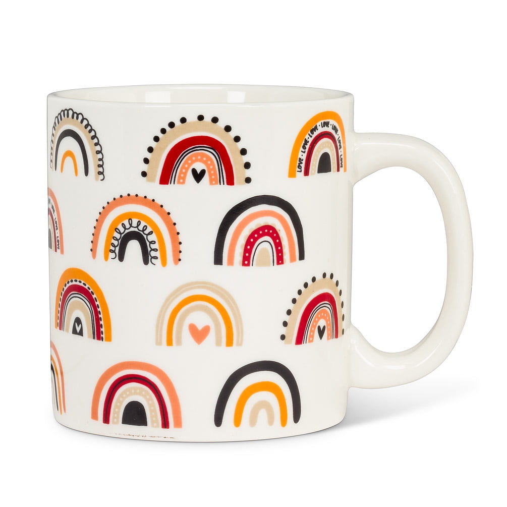 Set of 2 Boho Rainbow Jumbo Mug - Walmart.com