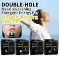 NEW-Nasal Inhalers Oils Double Hole Energy Oil Energy Bar Driving ...