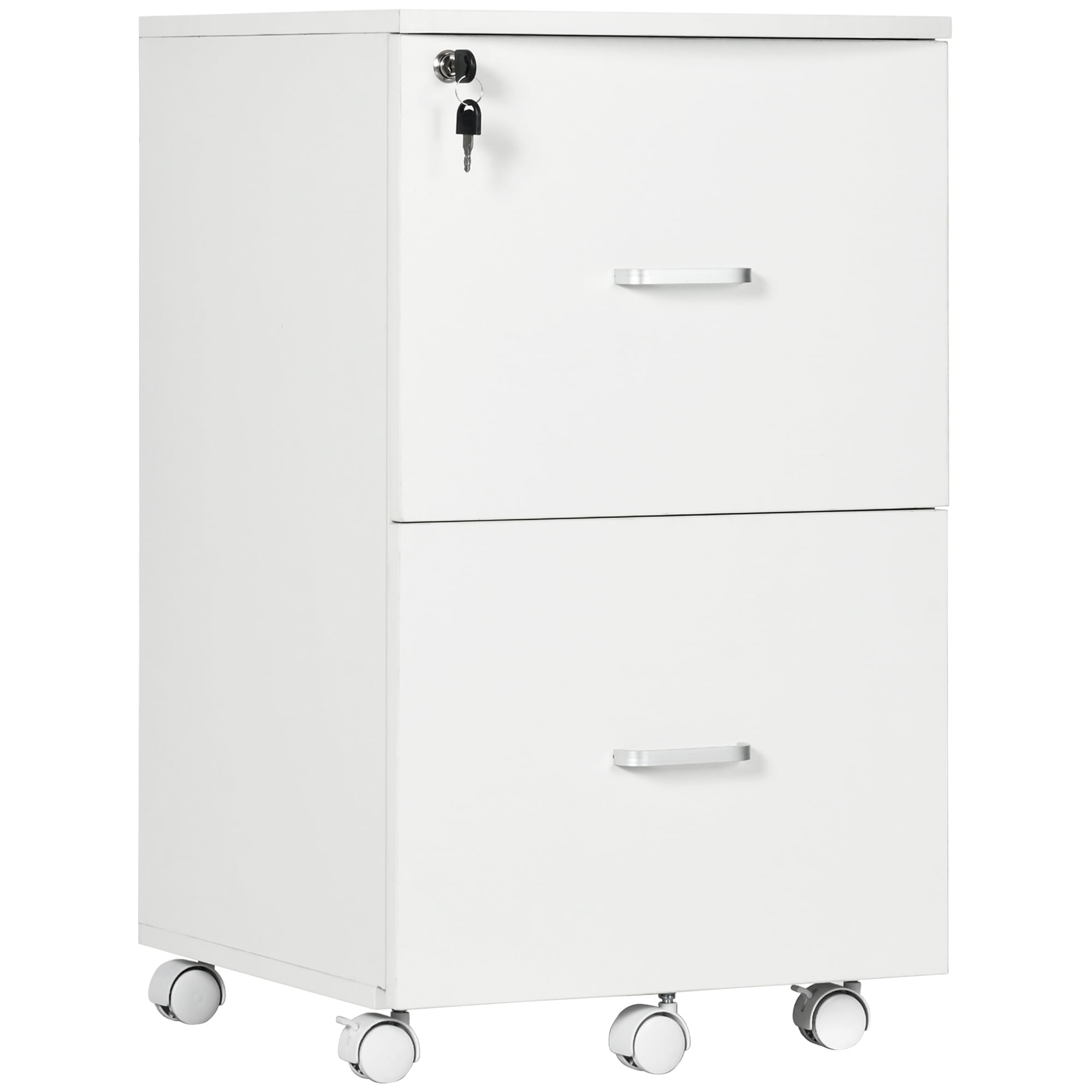 Click here for Vinsetto 2 Drawer Mobile File Cabinet With Lock  W... prices