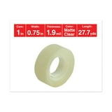 Universal Invisible Tape, 3/4" x 1000", 1 Core, 12/Pack -UNV83412 ...