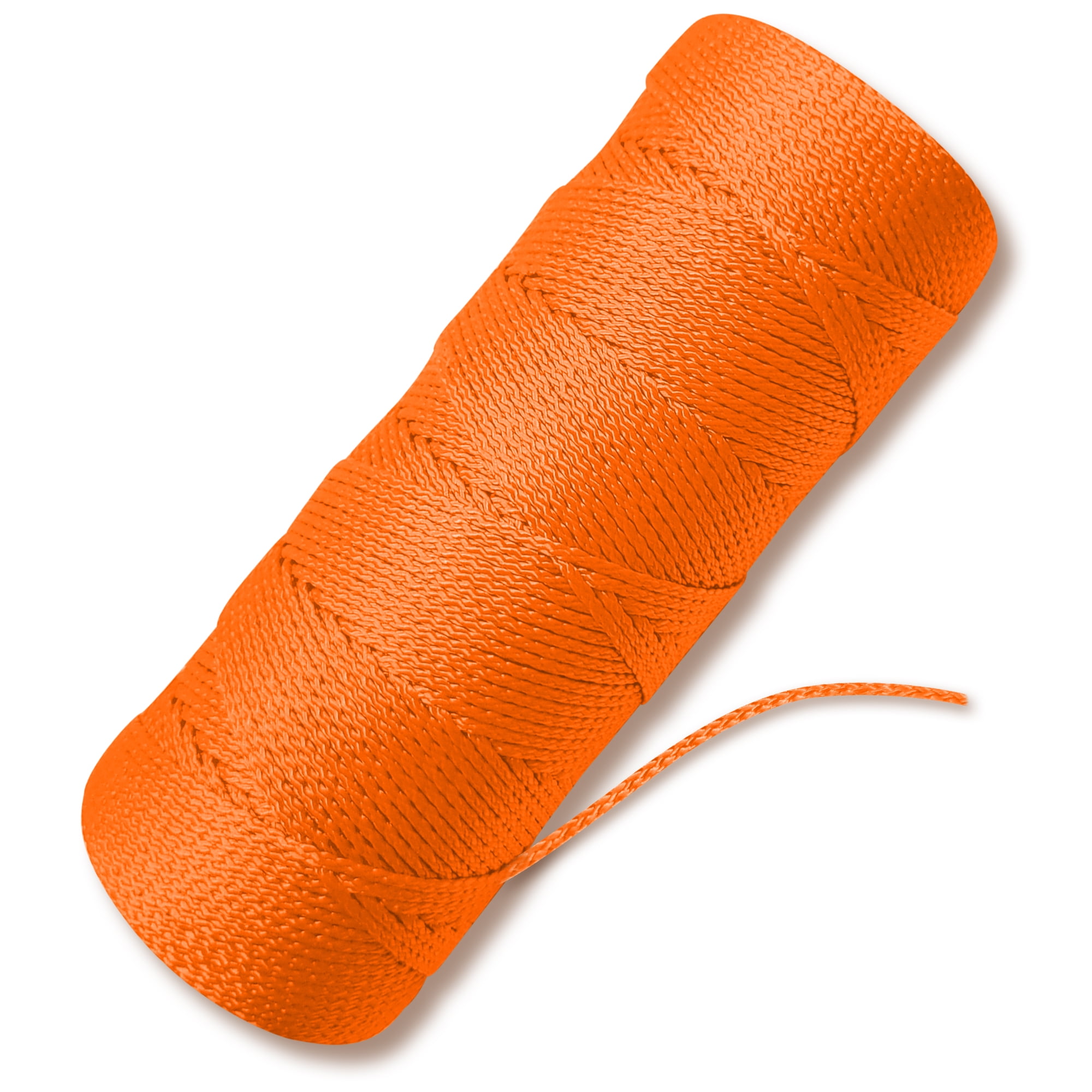 Orange Braided Nylon String Line - 500 FT Length - Size #18 - Walmart.com