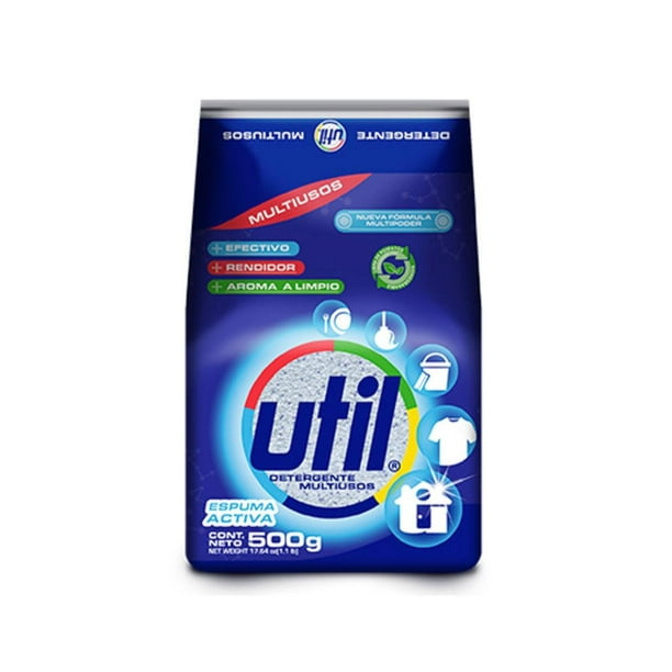 Pack de 20 Detergentes Útil Multiusos de 500 gr Útil 500 gr | Walmart ...