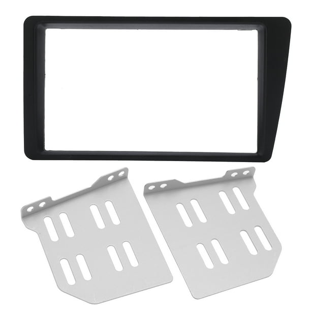 Double Din Radio Frame,2Din Radio Stereo Fascia Dash Stereo Bezel ...