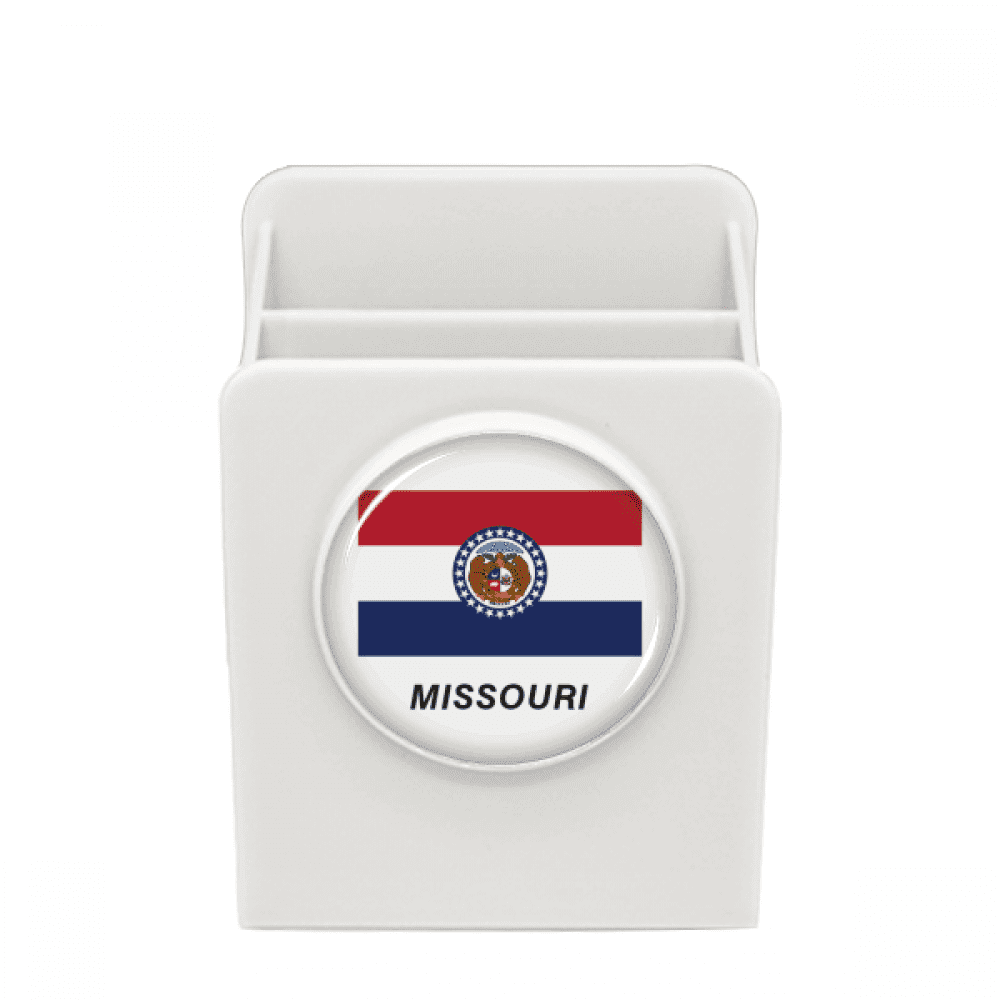 American State Flag Contour Missouri Desk Pencil Holder Cup Pen ...