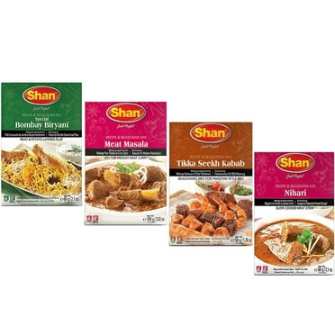 Shan Foods Chaat Masala Seasoning Mix, 100g Spice Powder for Tangy ...