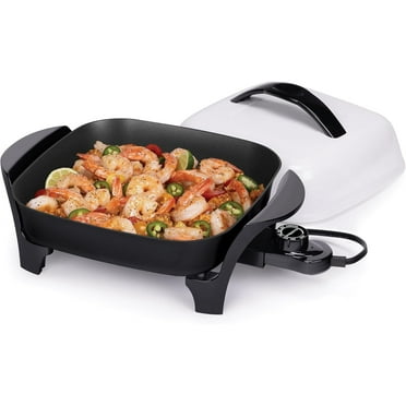 Precise Heat 16 inch Rectangle Electric Skillet - Walmart.com